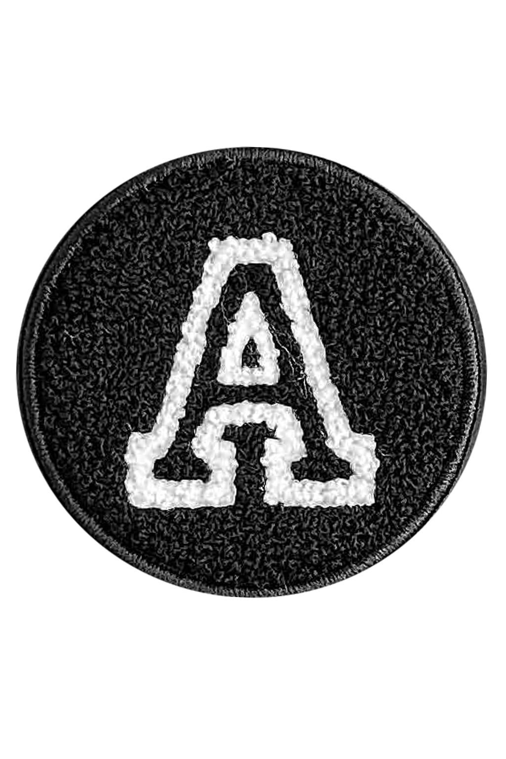 Letter A Velcro Patch | Embroidery : Woolf With Me® Manhattan Beach, Ca ...